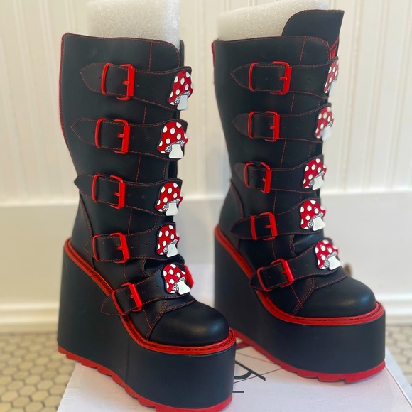 Dolls Kill | Shoes | Dolls Kill Mushroom Platform Boots | Poshmark
